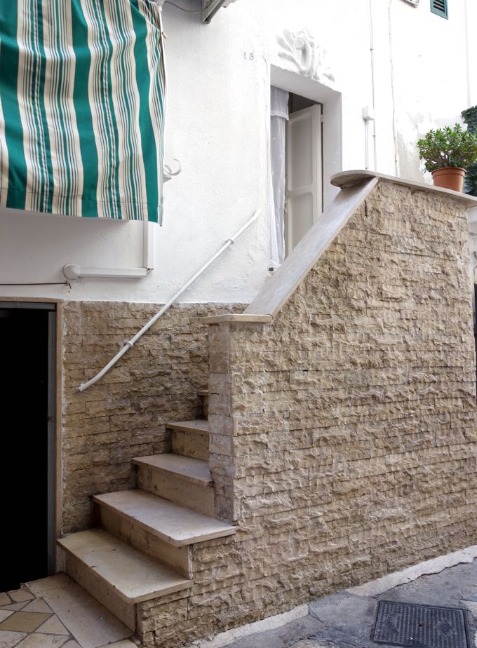 making and eating orecchiette in bari